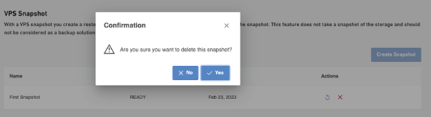How to create a Snapshot 5 - Leaseweb Blog